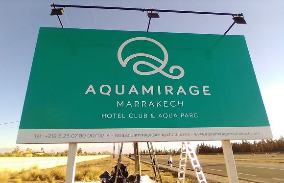 Panneaux publicitaires Marrakech | Atelier Creafab